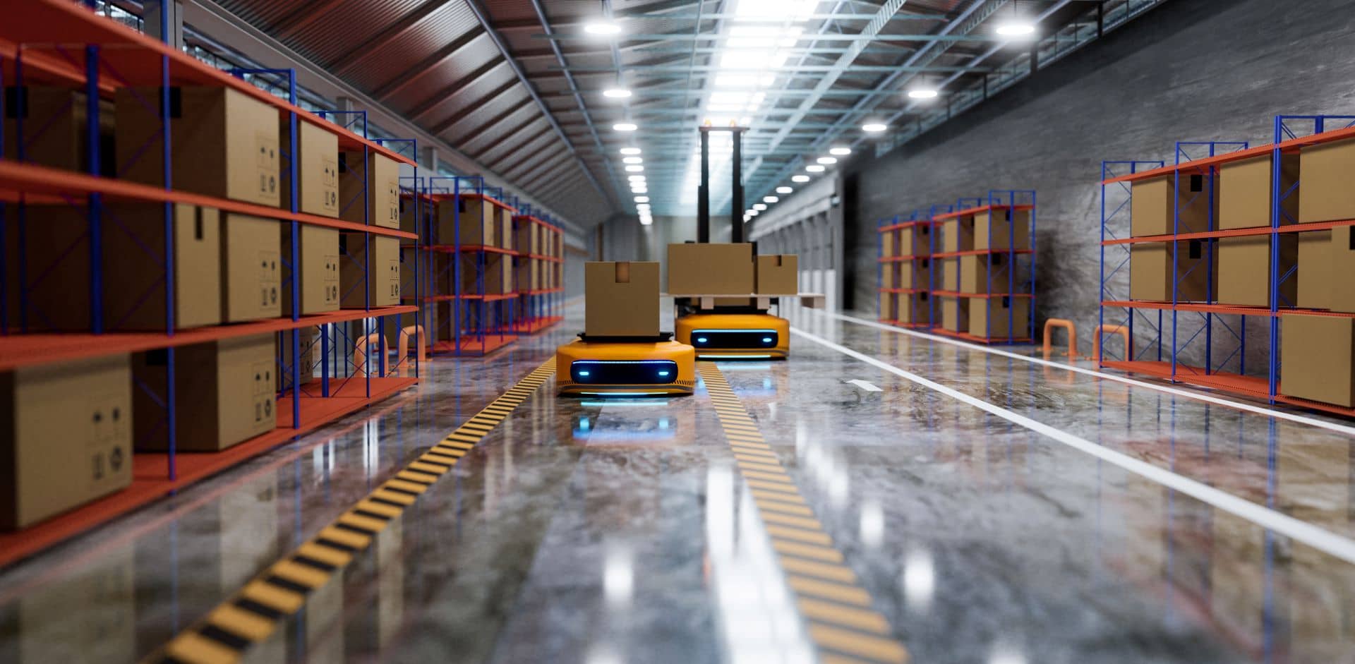 Tecnología para el control de almacenes de logística - Algevasa LOGISTICS